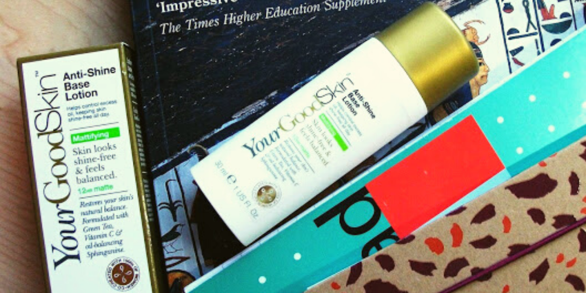 Your Good Skin Anti-Shine Base Lotion, mattifying face lotion - review